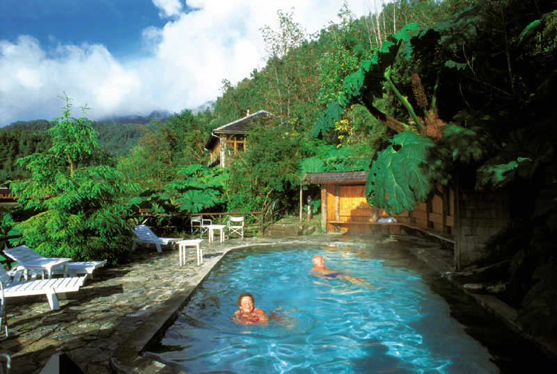 Puyuhuapi Hotsprings – Austral Queulat Route, Puyuhuapi Chile
