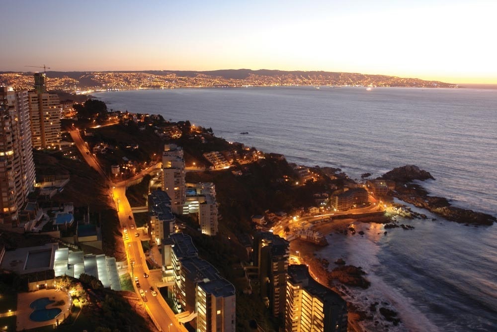 Balneário de Reñaca – Valparaíso e Viña del Mar Chile